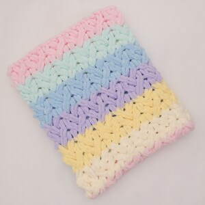 SET of Favourite Loop Yarn 12 Blanket Patterns, Loop Yarn Blanket ...