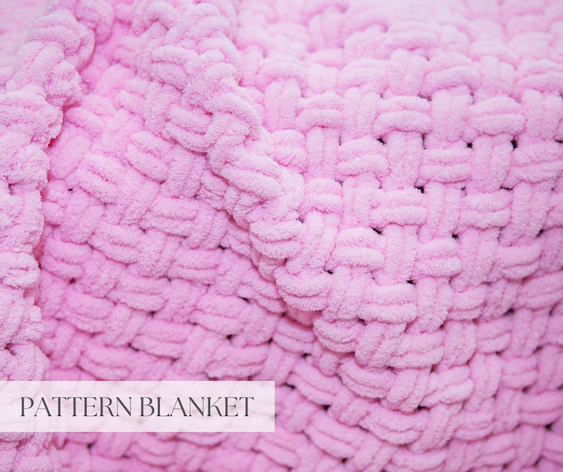 Finger Knit Blanket Pattern Pdf Beginner Patterns Blanket - Etsy