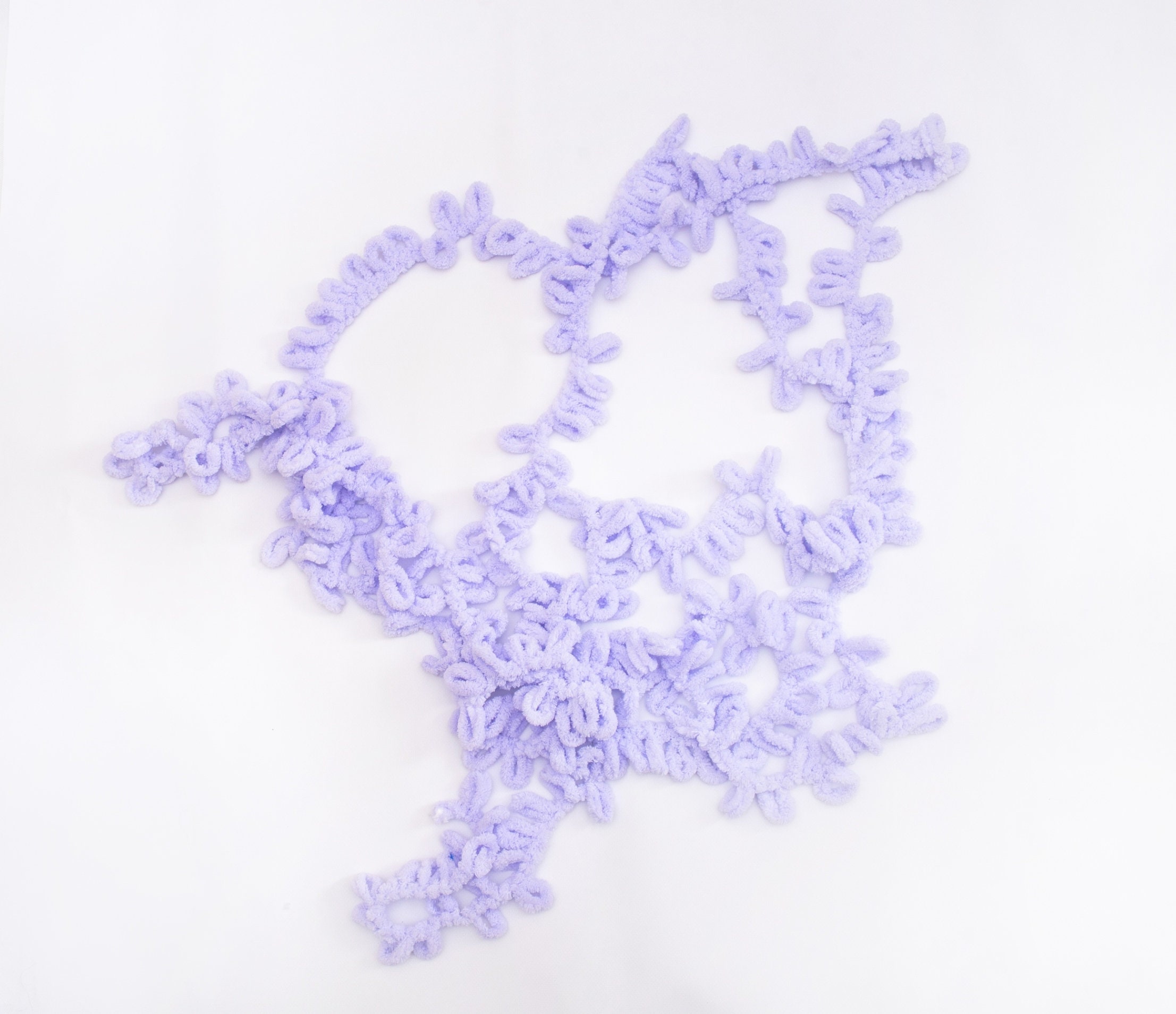 Loop Yarn Blanket Pattern PDF Finger Knit Blanket Pattern - Etsy