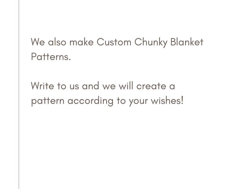 Chunky Blanket Knitting Pattern: Letter W Initial, Finger Knit (PDF) - Etsy
