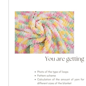 Beginner Patterns, Loop Yarn Pattern, Alize Puffy Pattern, Finger Knit ...