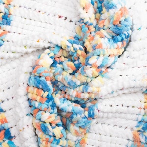 SET of Favourite Loop Yarn 12 Blanket Patterns, Loop Yarn Blanket ...