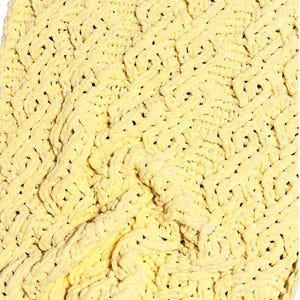 Loop Yarn Bernat Alize Puffy Finger Knit Blanket Pattern PDF Chunky ...
