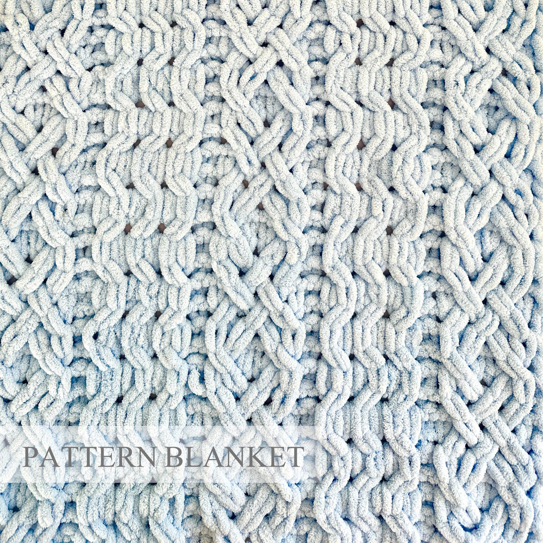 Loop Yarn Blanket Pattern Pdf, Do It Yourself, Alize Puffy Blanket ...