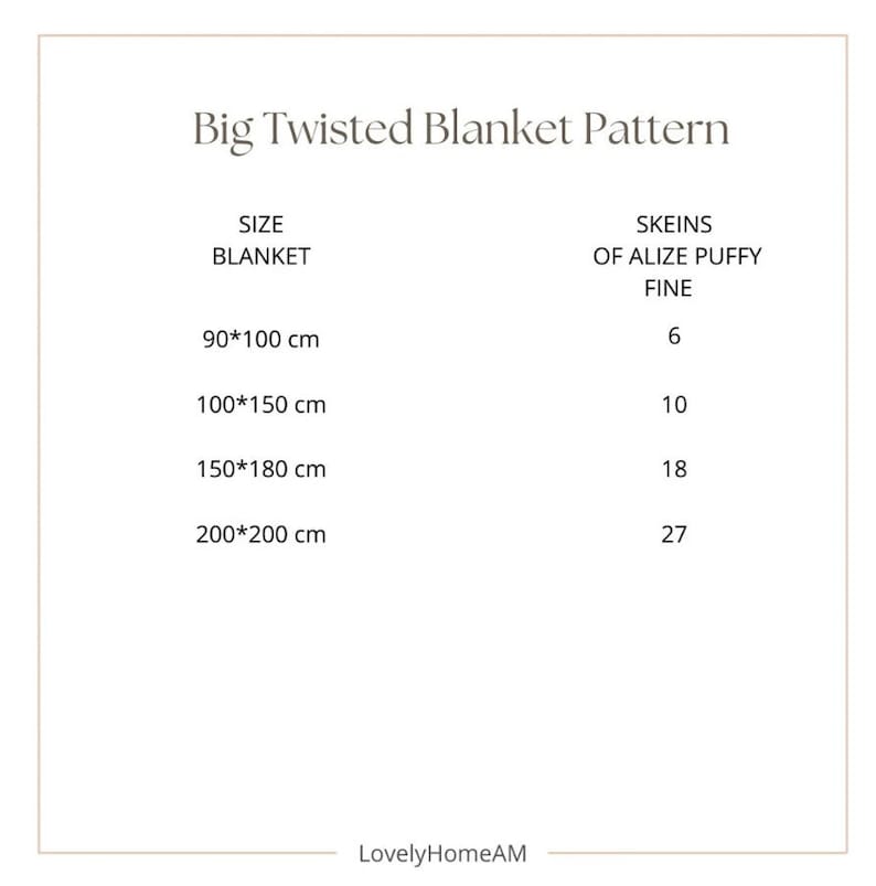 Loop Yarn Blanket Pattern: Finger Knitting (PDF Pattern) - Etsy UK