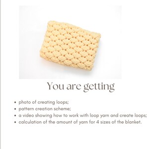 Alize Puffy Blanket Pattern PDF, Beginner Patterns, Finger Knit Blanket ...