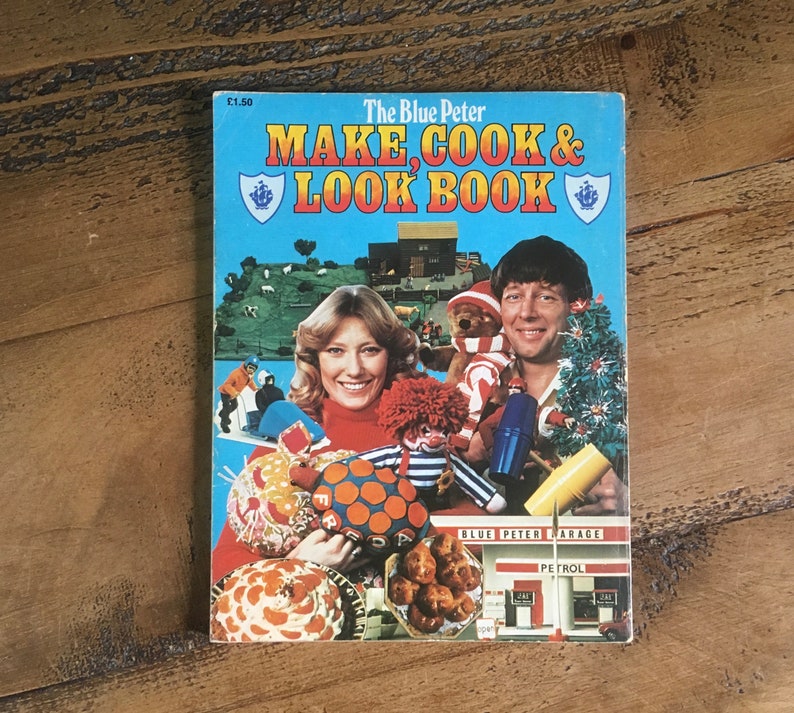 The Blue Peter Make Cook and Look Book 1970's Retro | Etsy