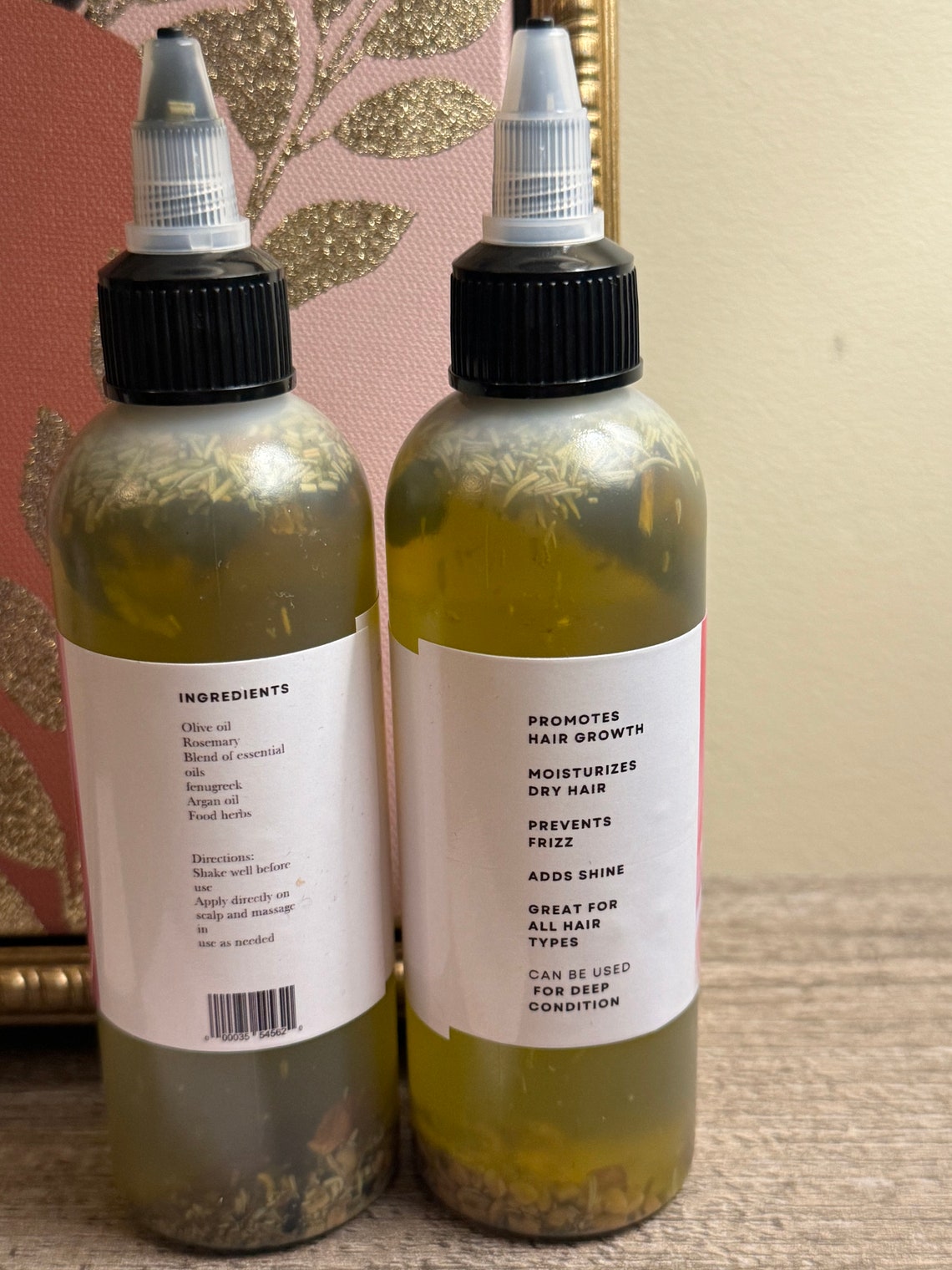 Edens Essential Herbal Oil(hair Growth Oil) - Etsy