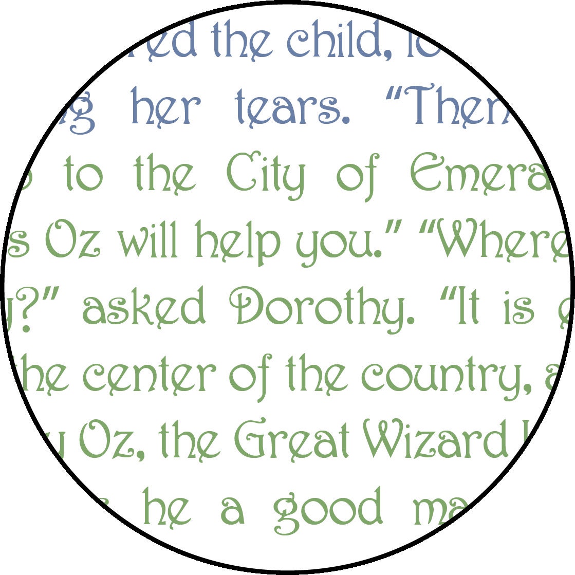 The Wonderful Wizard of Oz Wall Poster || Wizard of Oz Wall Art ...