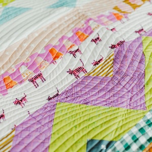 Kilim Quilt Pattern by New Song Quilting Digital PDF Download - Etsy UK