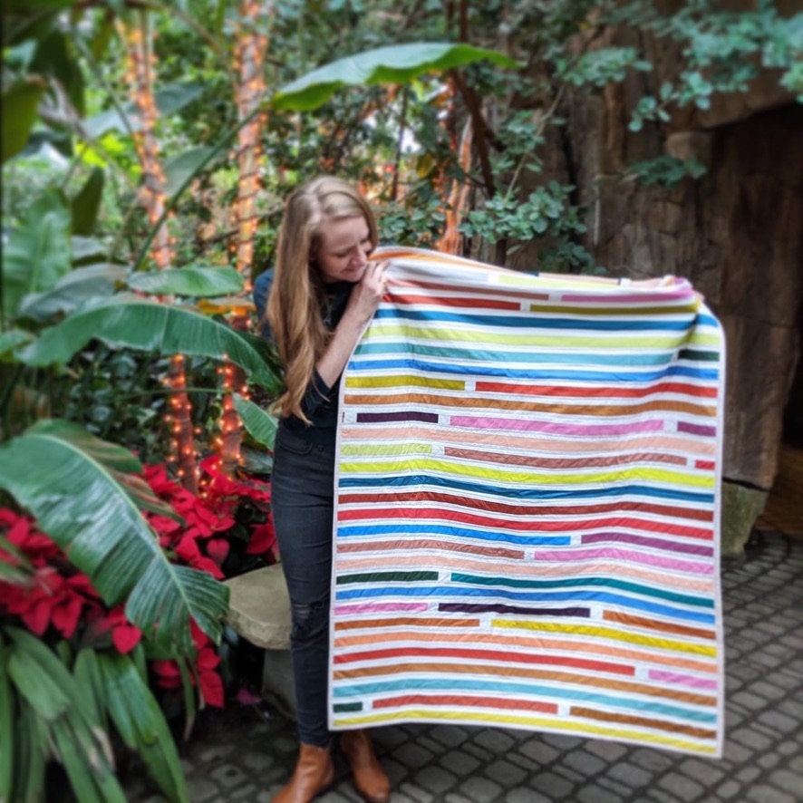 Candy Stripe Pattern PDF - Etsy