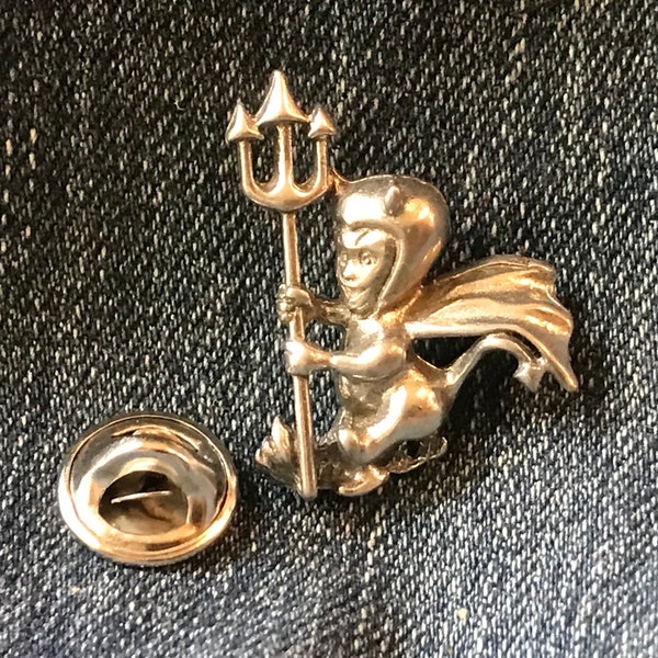 Devil Pin - Etsy