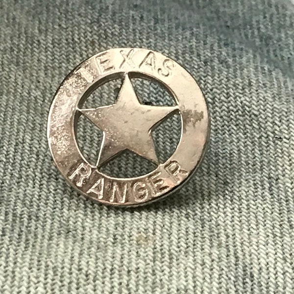 Texas Ranger Lapel Pin - Etsy
