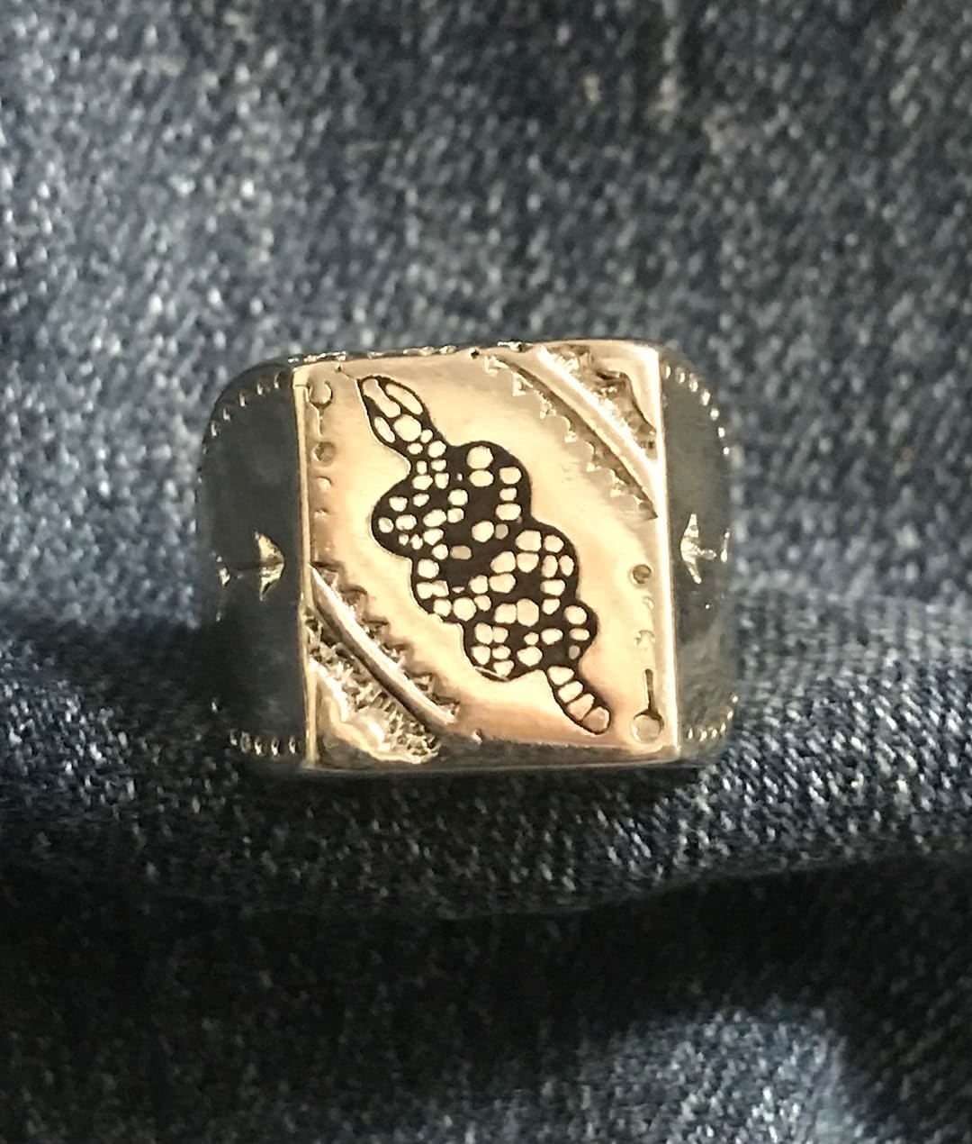 Silver Rattlesnake Ring - Etsy