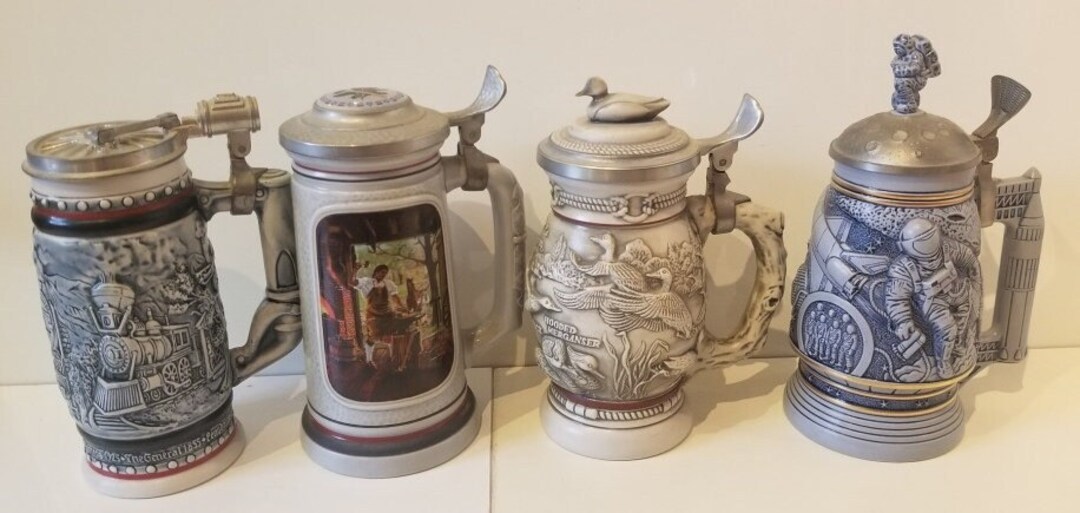 Classic Vintage Stein Set - Etsy