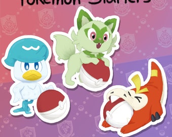 Scarlet and Violet Stickers - Etsy