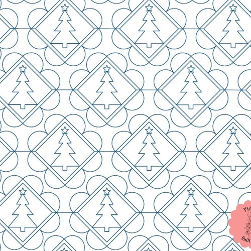 Vibrations Digital Edge-to-edge Quilting Pattern for Longarm - Etsy