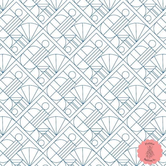 Downtown Digital Edge-to-edge Quilting Pattern for Longarm - Etsy