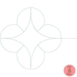 Mirrors 1 & 2 Digital Edge-to-edge Quilting Pattern for Longarm ...