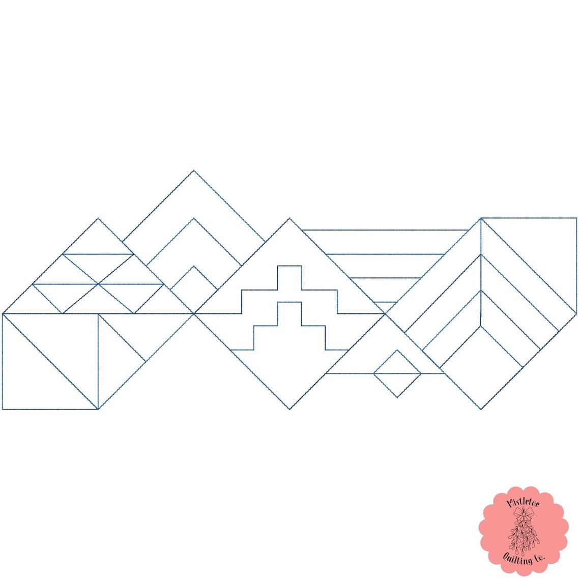 Line Work Digital Edge-to-edge Quilting Pattern for Longarm - Etsy