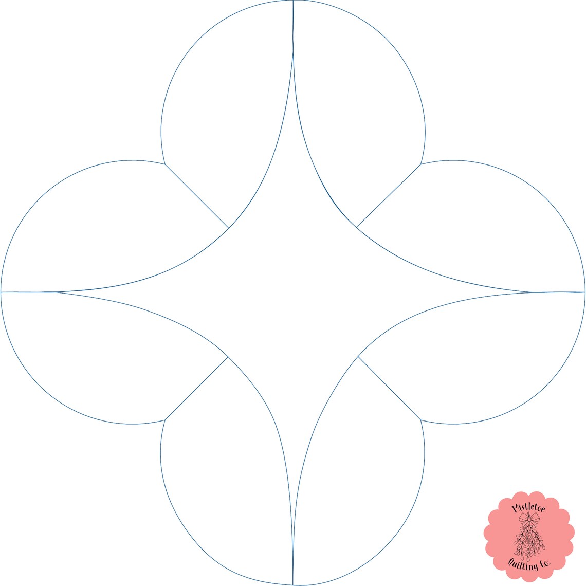 Mirrors 1 & 2 Digital Edge-to-edge Quilting Pattern for Longarm ...