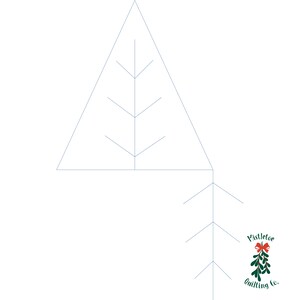 Interlocking Trees Digital Edge-to-edge Quilting Pattern for Longarm ...