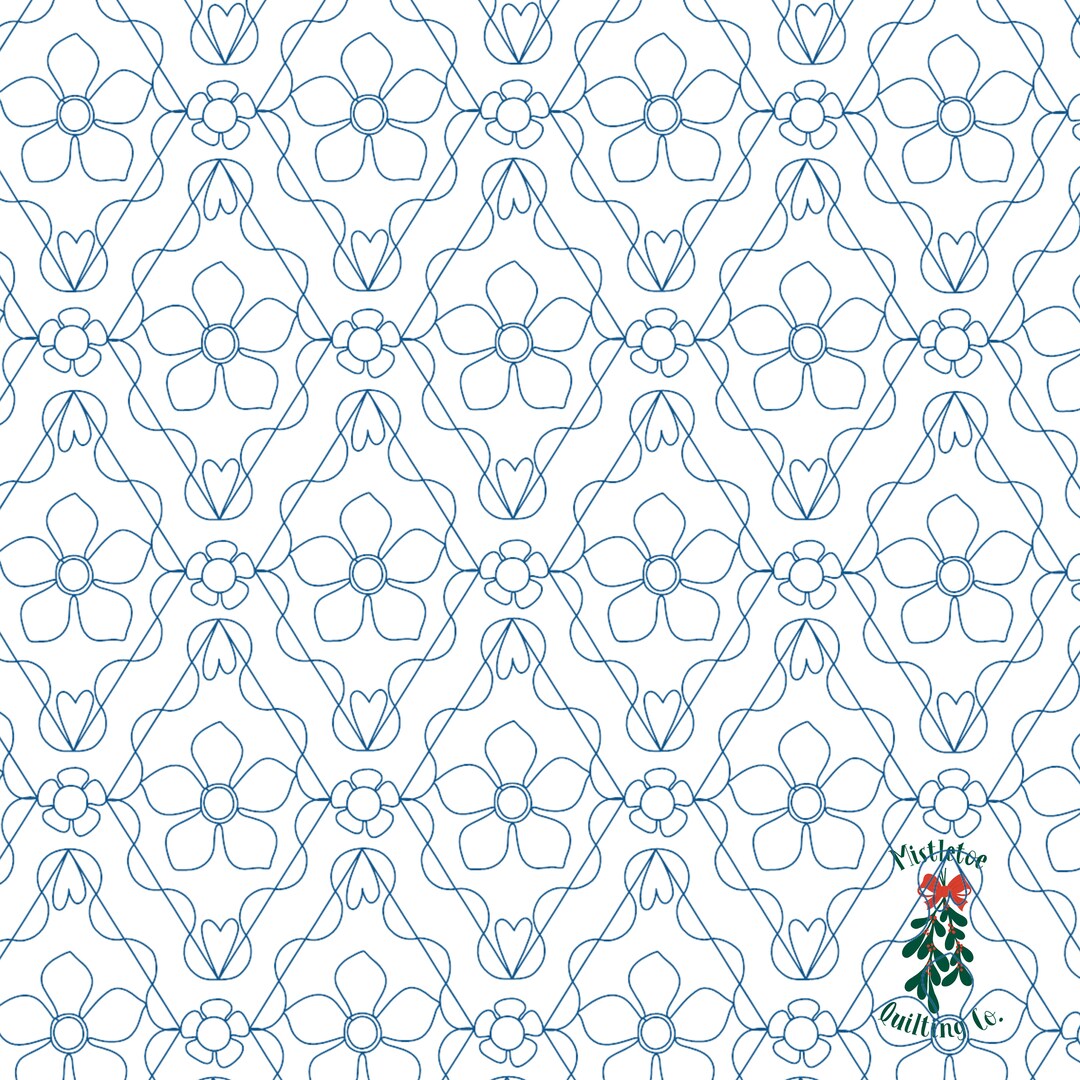 Tropical Digital Edge-to-edge Quilting Pattern for Longarm Quilting - Etsy