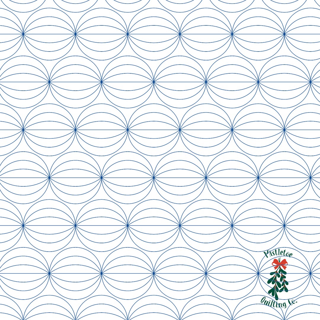 Dribble 1 & 2 Digital Edge-to-edge Quilting Pattern for Longarm ...