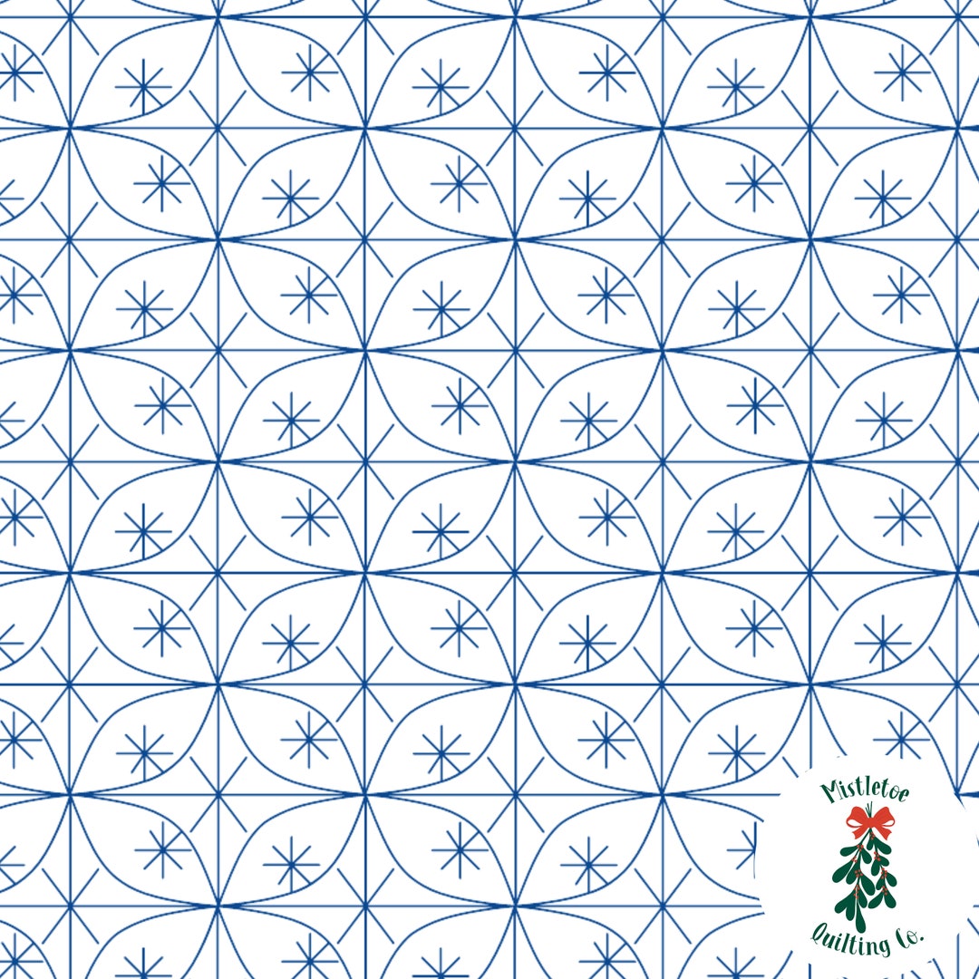 Glitter Digital Edge-to-edge Quilting Pattern for Longarm Quilting - Etsy