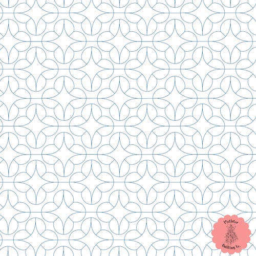 Funky Flowers Digital Edge-to-edge Quilting Pattern for - Etsy