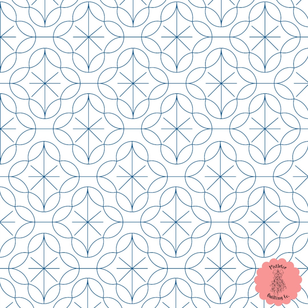 Sparkle Digital Edge-to-edge Quilting Pattern for Longarm Quilting - Etsy