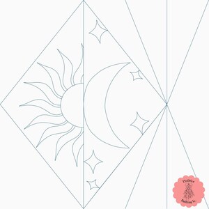 Celestial Sky, Night Sky, & Celestial Digital Edge-to-edge Quilting ...