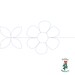 Floral Vine Digital Edge to Edge Quilting Pattern for Longarm Quilting ...