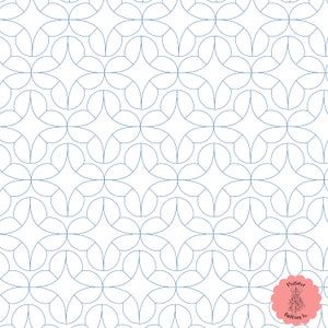 Mirrors 1 & 2 Digital Edge-to-edge Quilting Pattern for Longarm ...