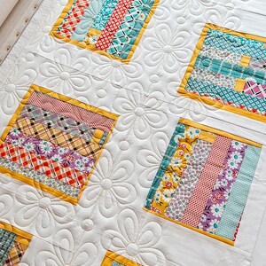 Funky Flowers Digital Edge-to-edge Quilting Pattern for Longarm ...