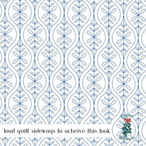 Ivy Digital Edge-to-edge Quilting Pattern for Longarm Quilting - Etsy