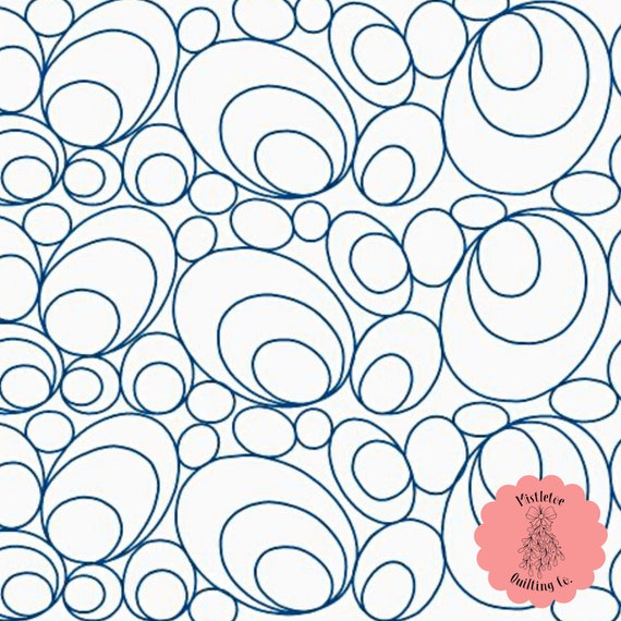 Wonky Dots Digital Edge-to-edge Quilting Pattern - Etsy