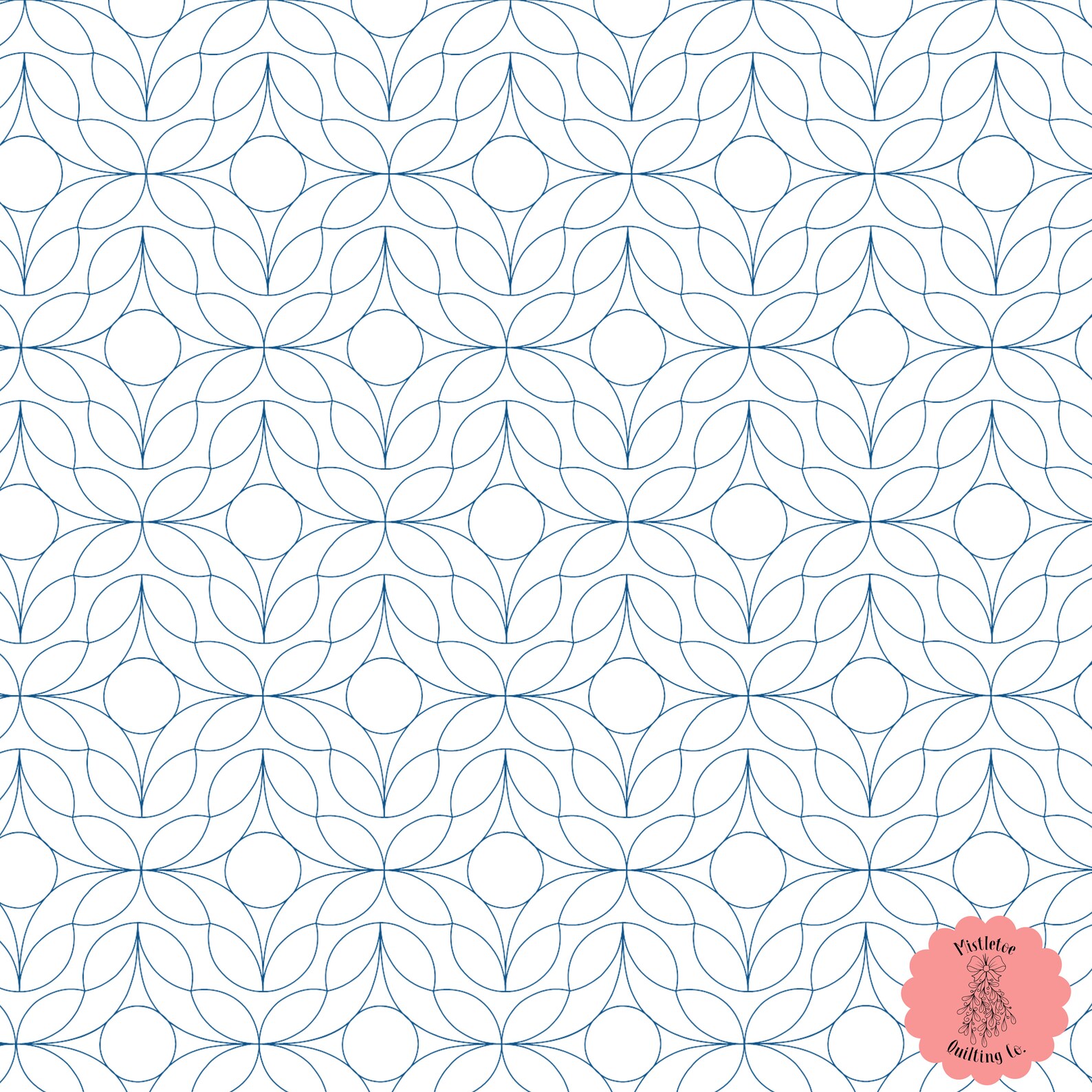 Kaleidoscope 1 & 2 Digital Edge-to-edge Quilting Pattern for Longarm ...
