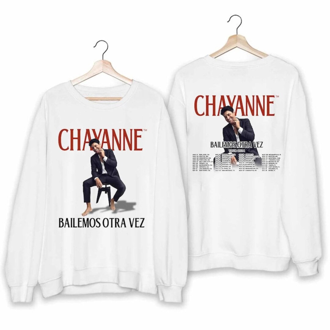 Chayanne Bailemos Otra Vez Tour 2024 Shirt, Chayanne Fan Shirt ...
