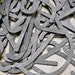 Latvian Alphabet Letters | Wooden Cutout Letters | Cursive | Black ...
