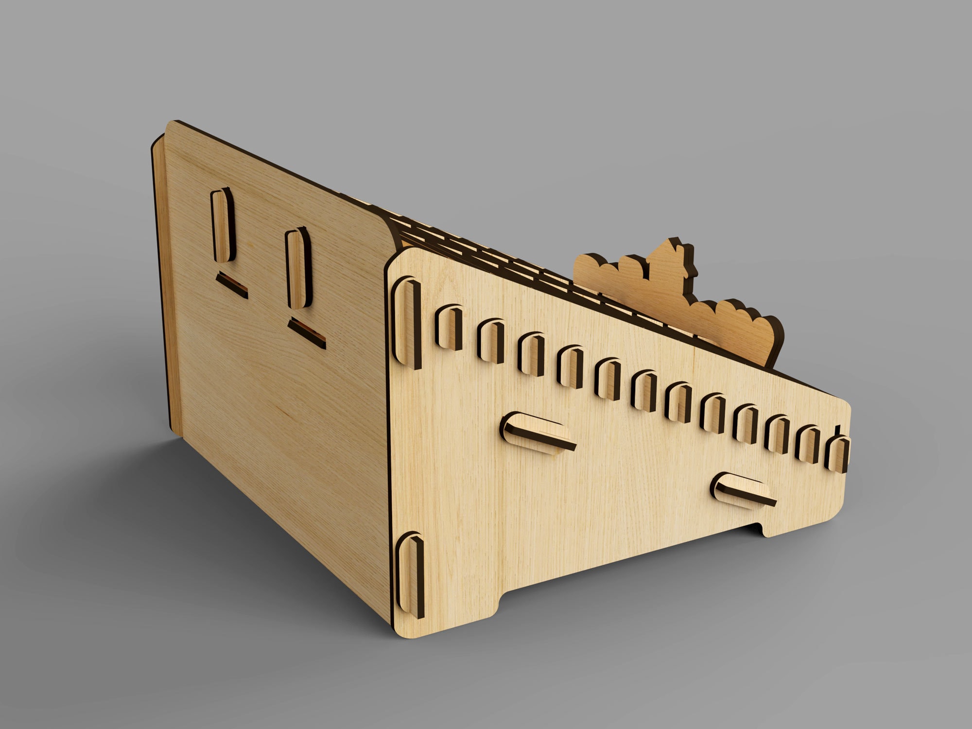 36-grid Wooden Cell Phone Holder Rack With or Without Personalized Logo ...