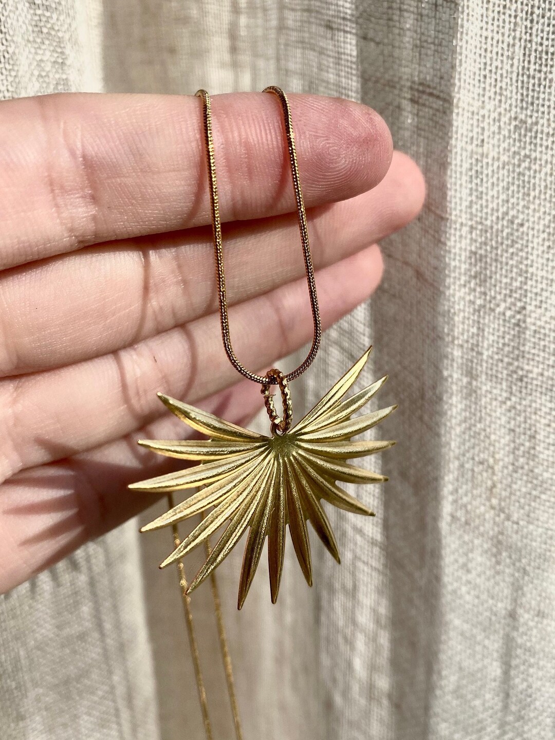 Boho Gold Macrame Ethnic Tribal Necklace Jewelry Antique Vintage ...