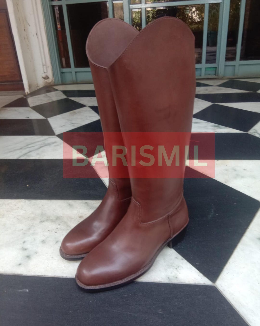 Handmade Tall Horse-riding Boots | Pure Leather Boots | Leather ...