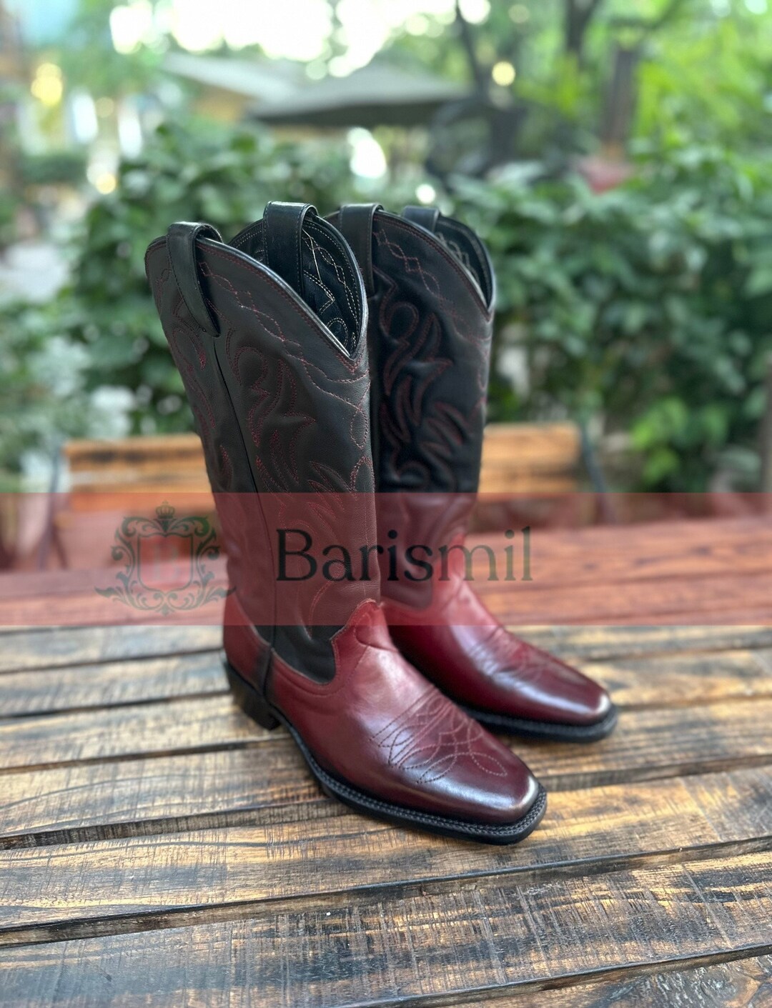 Handmade Leather Cowboy Boots | Western Riding Boots for Men | Classic ...