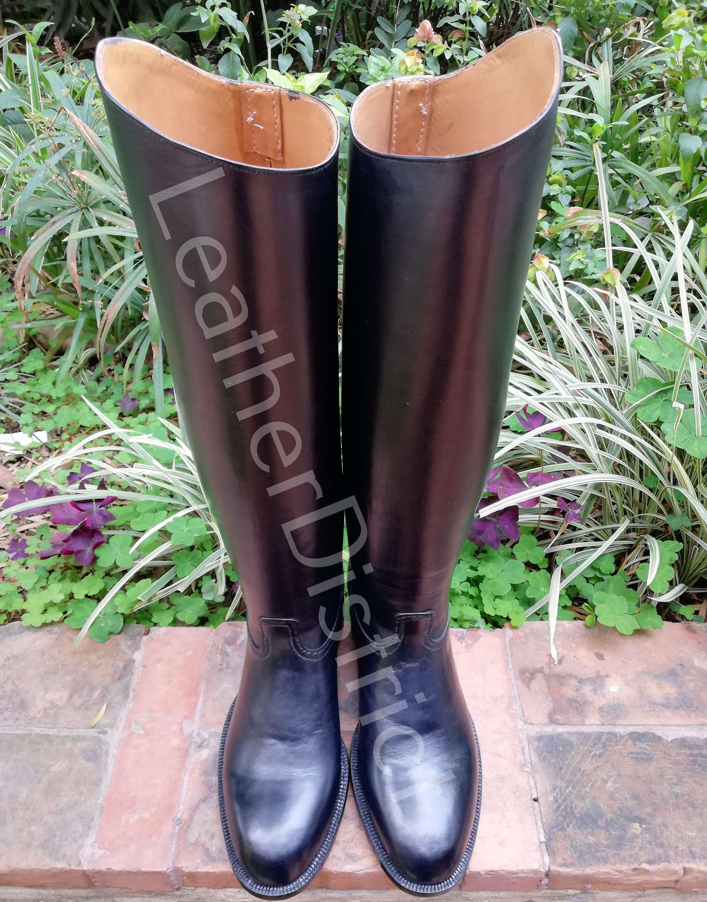 Handmade Equestrian Riding Boots Custom Leather Boots - Etsy
