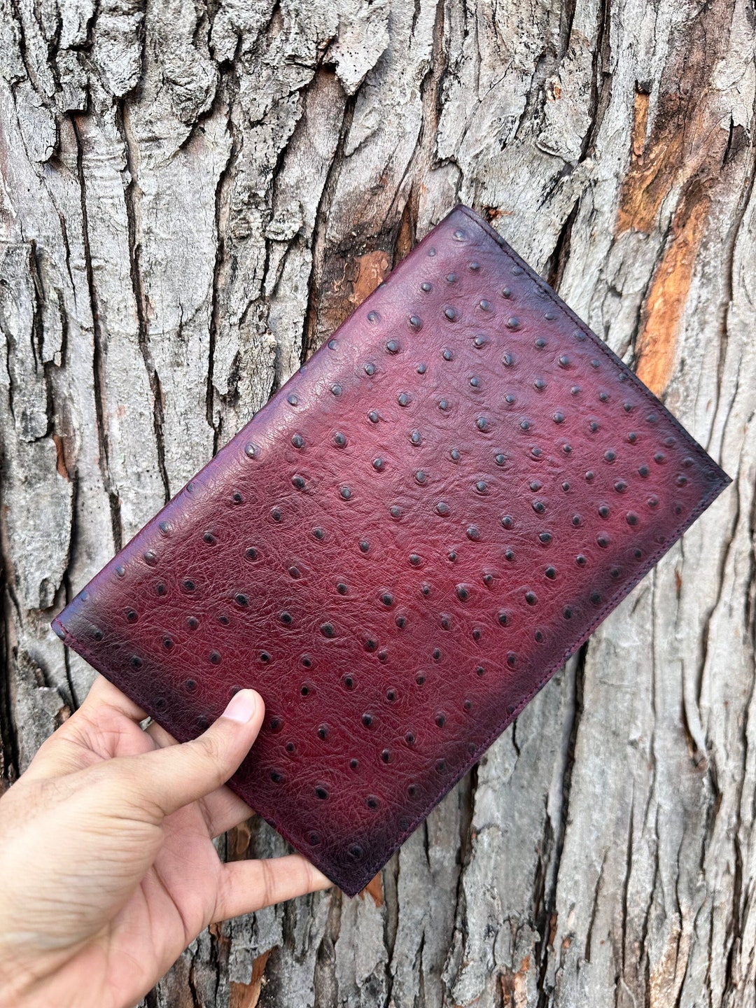 Writing Notepad Portfolio | Leather Folio | Small Notepad Folio ...