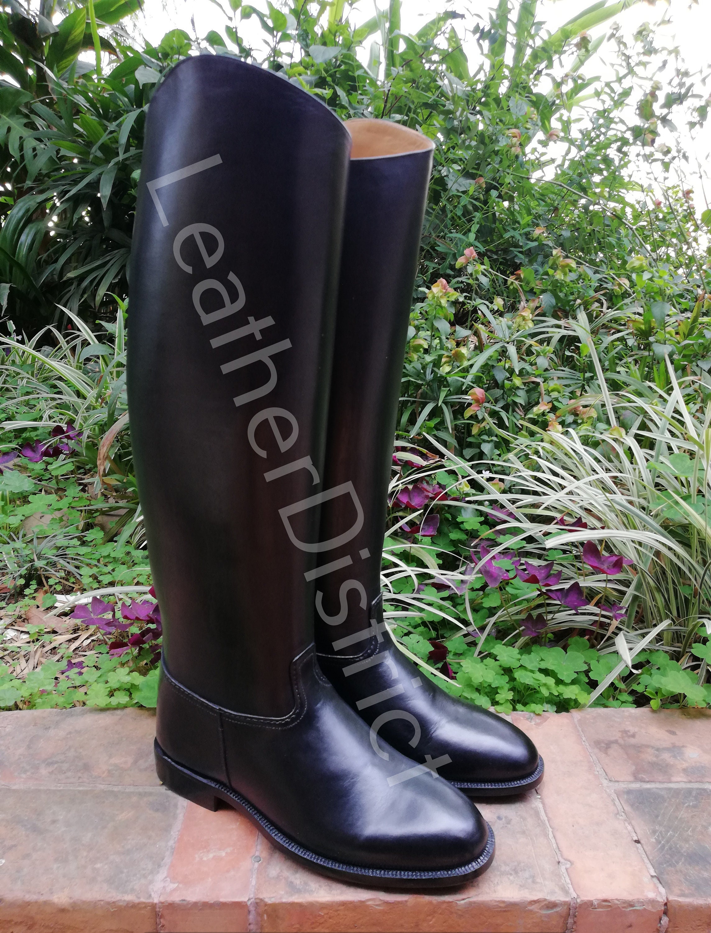 Handmade Equestrian Riding Boots Custom Leather Boots - Etsy