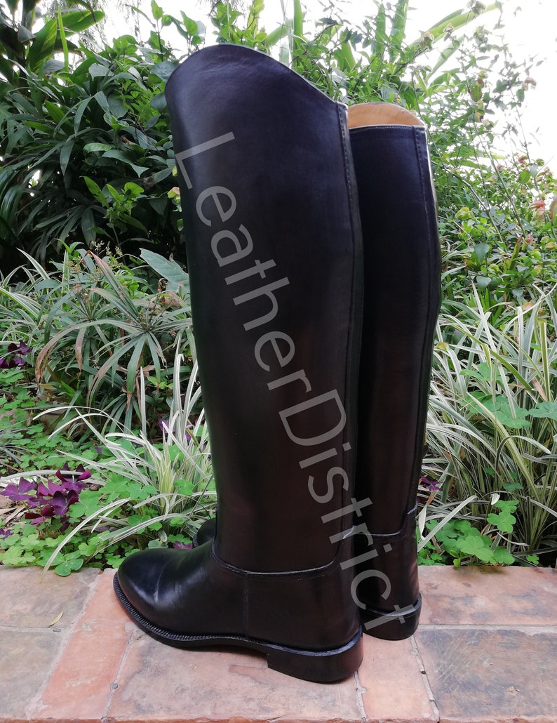 Handmade Equestrian Riding Boots Custom Leather Boots - Etsy