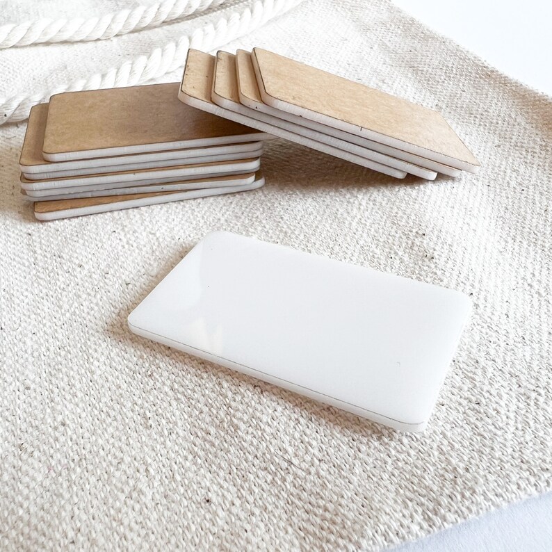 Sublimation Hair Claw Clips Blanks 1/16” Acrylic Medium 12 Pieces (6 ...