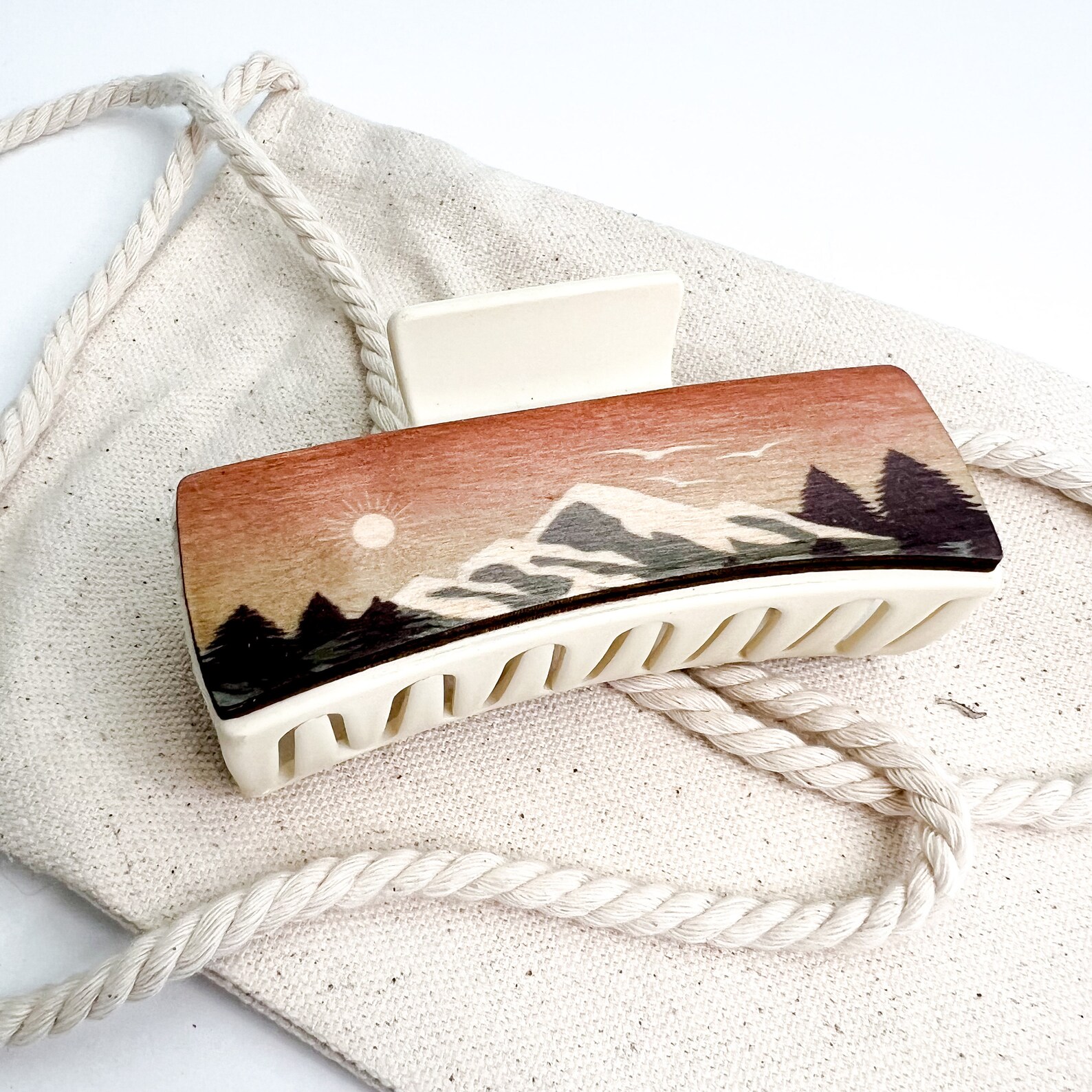 Sublimation Hair Claw Clips Blanks 1/8” Birch Wood Large 12 Pieces (6 ...